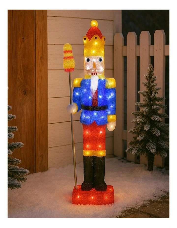 Lexi Lighting Acrylic Nutcracker V3 Light in Multi | MYER