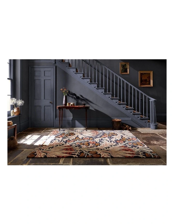 Morris & Co Artichoke Rug 127103 in Multi | MYER