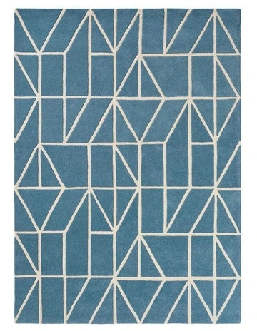 Scion Viso Rug 24008 In Blue | MYER