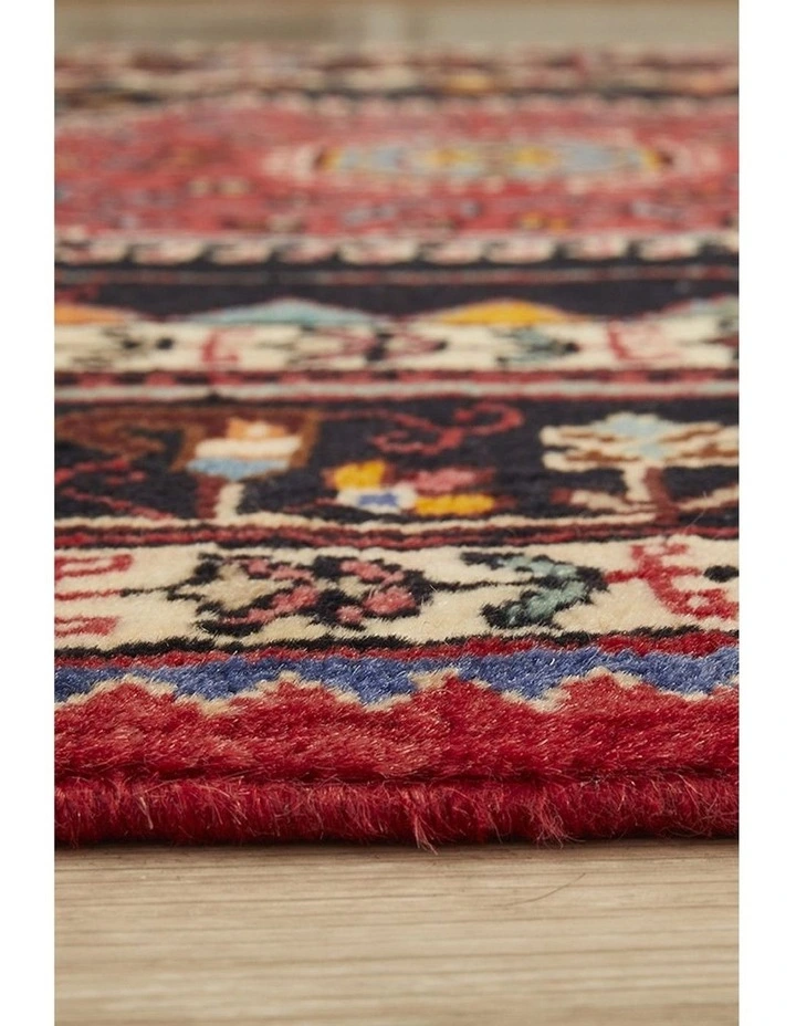The Handmade Collection Hand Knotted Pure Wool Toyserkan Rug 177X126cm ...