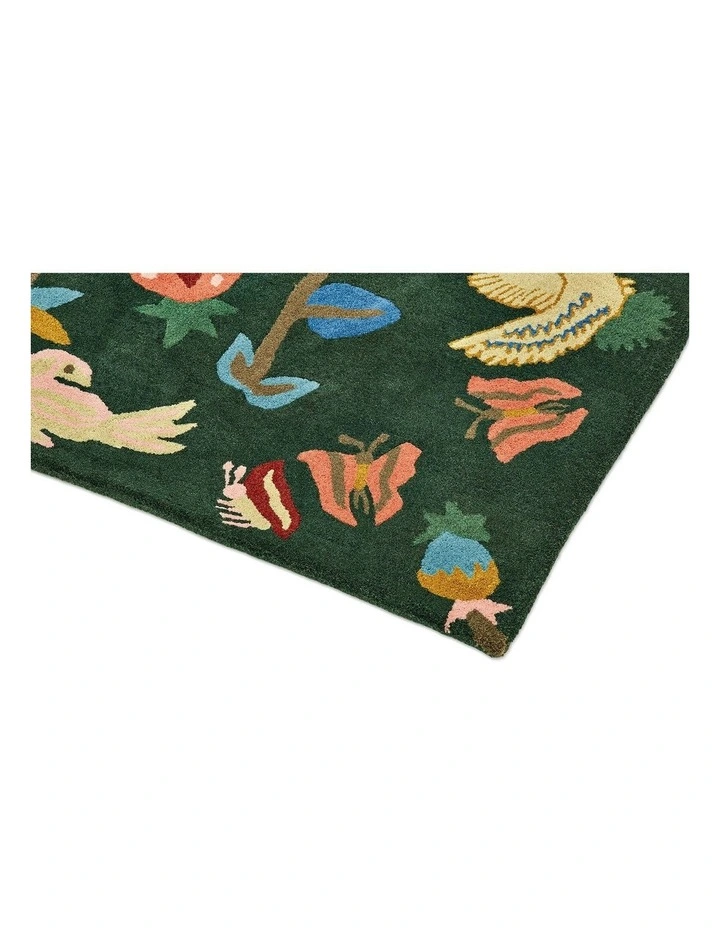 Sanderson Forest Of Dean Rug In Green | MYER