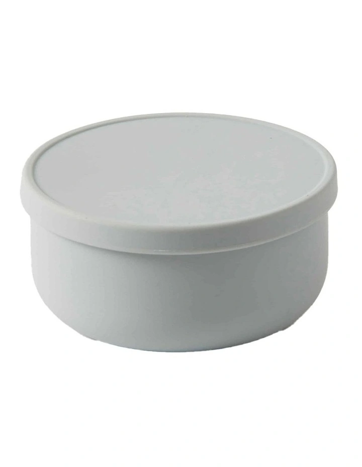 Nordic Kids Henny Round Silicone Bowl 13cm in Steele | MYER
