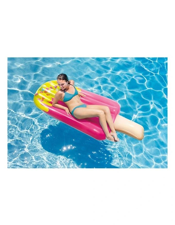 Intex Sprinkle Popsicle Inflatable Swimming Pool and Beach Float Toy 1.83m in Pink | MYER