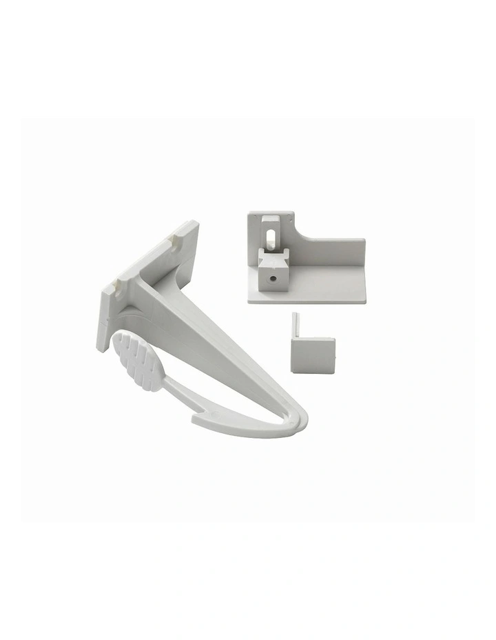 BABYDAN Cupboard and Drawer Easy Fix Lock in White | MYER