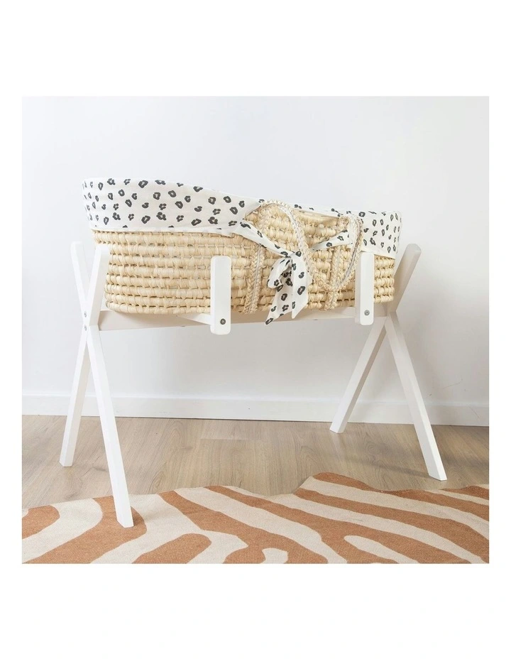 Childhome Tipi Stand Base For Moses Basket 87x52cm in White | MYER
