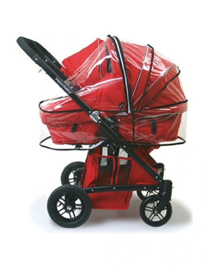Valco Baby Wind/Rain PVC Cover Protect Shield for Spark in Clear | MYER