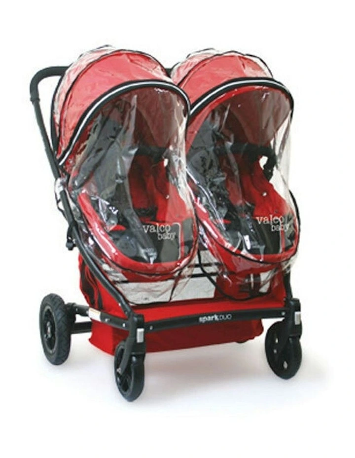 VALCO BABY Wind/Rain PVC Cover Protect Shield for Spark in Clear | MYER