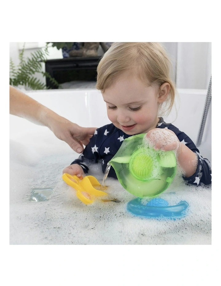 FAT BRAIN TOY CO. Fat Brain Co Dimpl Splash Sensory and Learning Play Toy 12cm 3 Piece | MYER