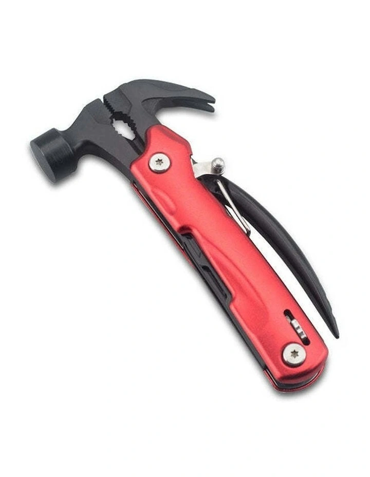 Mens Republic Stainless Steel Multifunction Hammer in Red | MYER