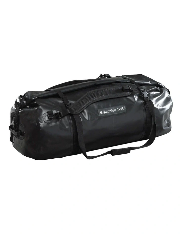CARIBEE Expedition 120L Gear Waterproof Duffle Bag in Black | MYER