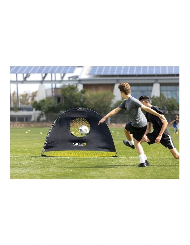 SKLZ Precision Portable Soccer Training Pop-Up Goal in Black | MYER