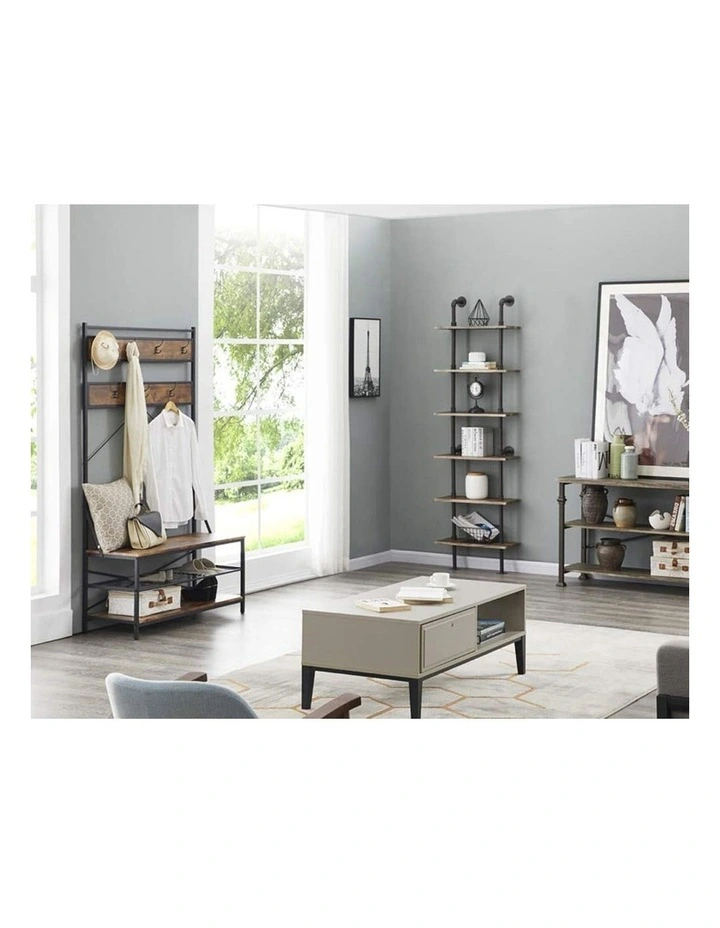 IHOMDEC 3 Tier Entryway Coat Shoe Rack and Storage Shelves | MYER