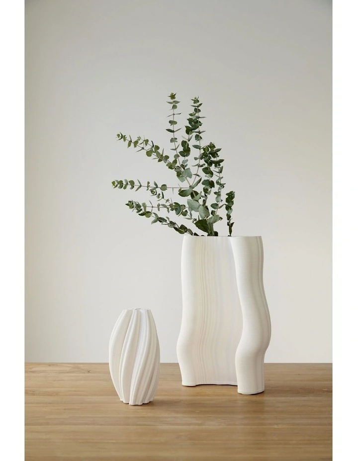 One Six Eight London Mia Vase 30cm in White | MYER