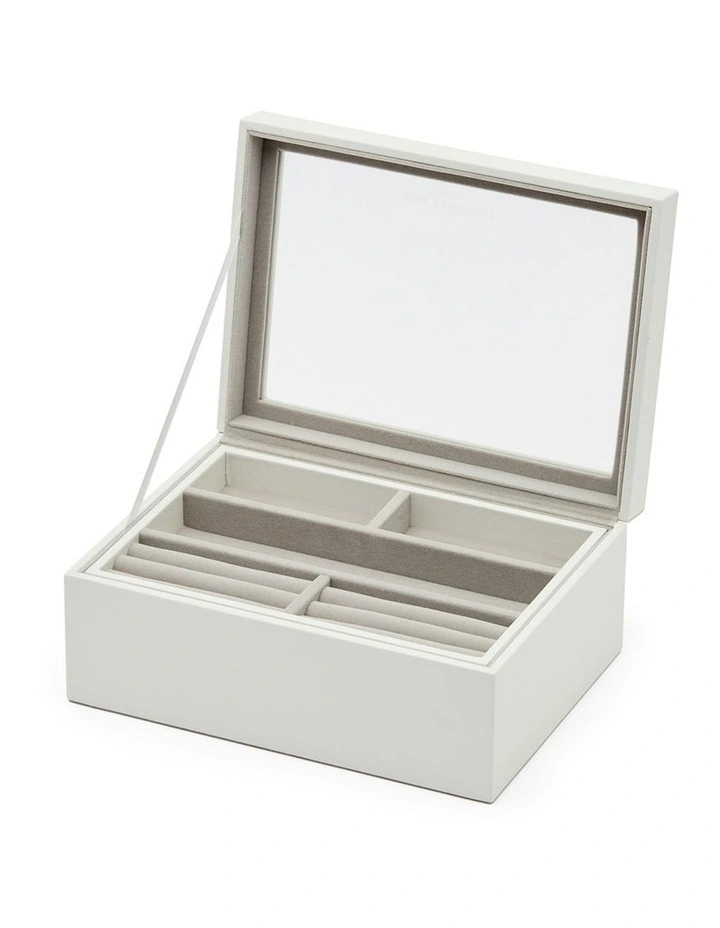 One Six Eight London Robyn Jewellery Box Medium in White | MYER