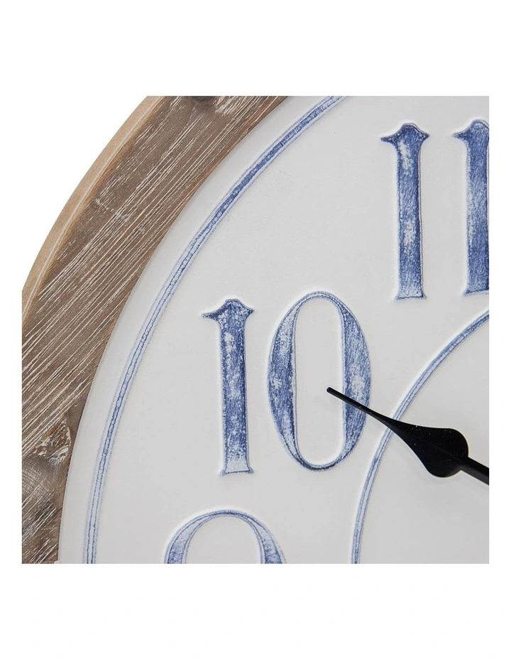 Willow & Silk Hamptons Round Wall Clock | MYER