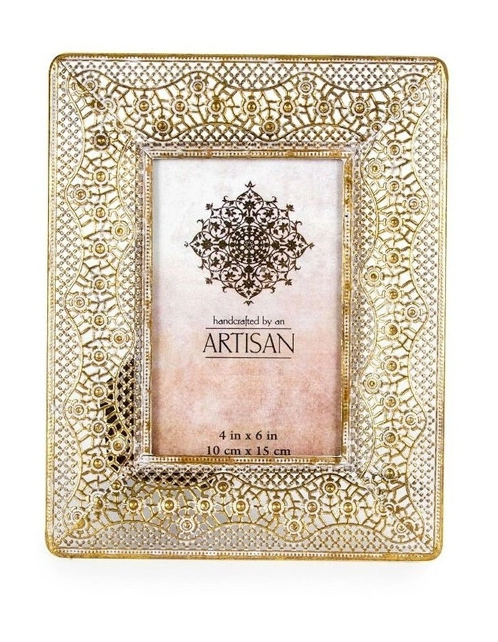 Willow & Silk 4x6 Gold Photo Frame | MYER