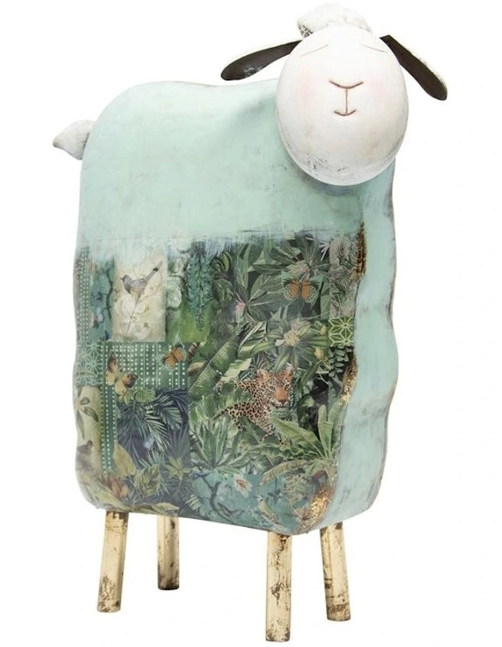 Willow & Silk Arty Sheep Home Decor Ornament in Multi | MYER