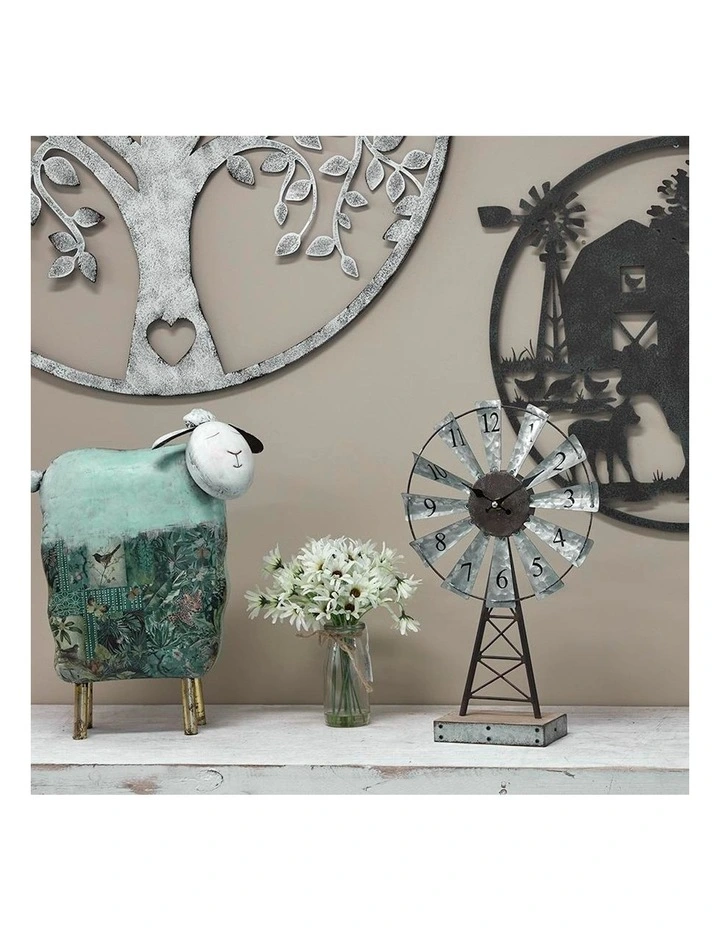 Willow & Silk Arty Sheep Home Decor Ornament in Multi | MYER