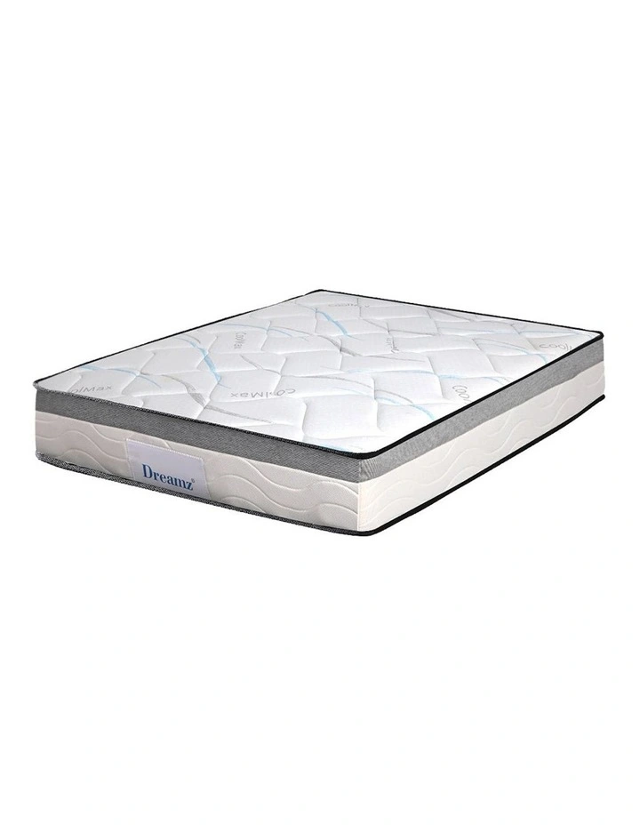 DreamZ Foam Medium Firm King Size Spring Mattress in White | MYER