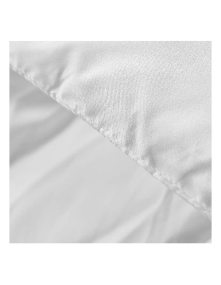 DreamZ All Season Quilt Siliconized Fiberfill Duvet King in White | MYER