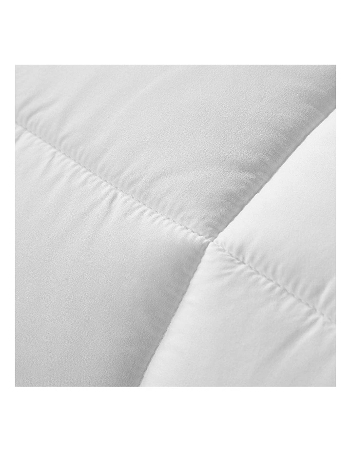 DreamZ All Season Quilt Siliconized Fiberfill Duvet King in White | MYER