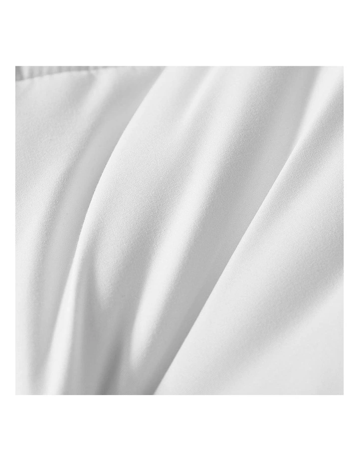 DreamZ All Season Quilt Siliconized Fiberfill Duvet Super King in White ...
