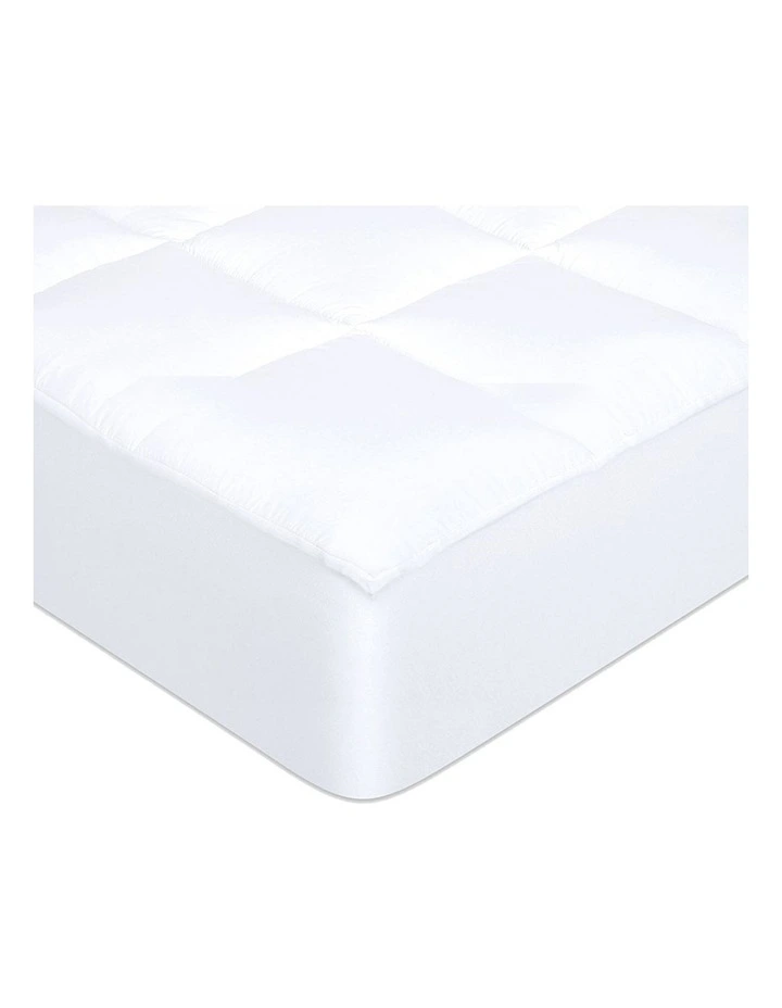 DreamZ Fitted Waterproof Double Mattress in White | MYER