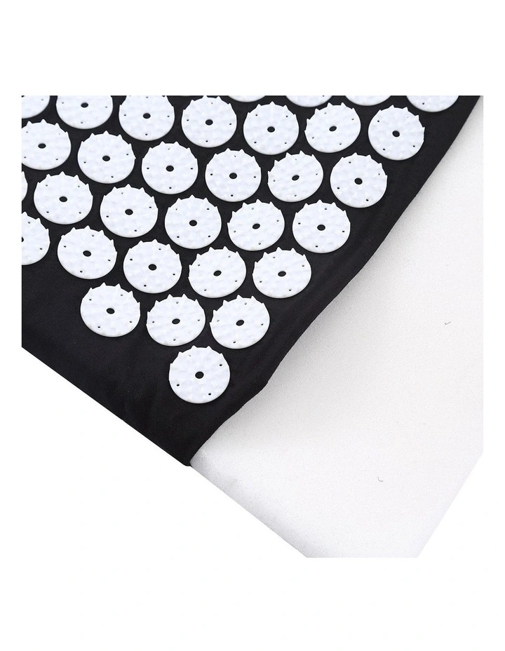 Traderight Acupressure Yoga Mat 68 x 42cm in Black | MYER