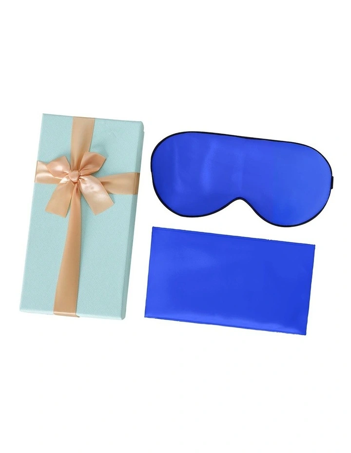 DreamZ Pillow Case Eye Mask Set in Royal Blue | MYER
