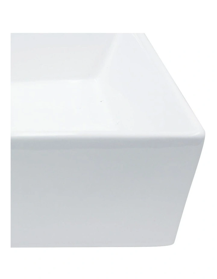 Traderight Group Bathroom Wash Counter Top Hand Wash Bowl Sink in White ...