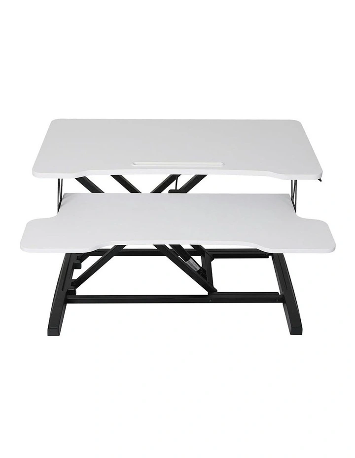 Levede Office Desk Riser in White | MYER