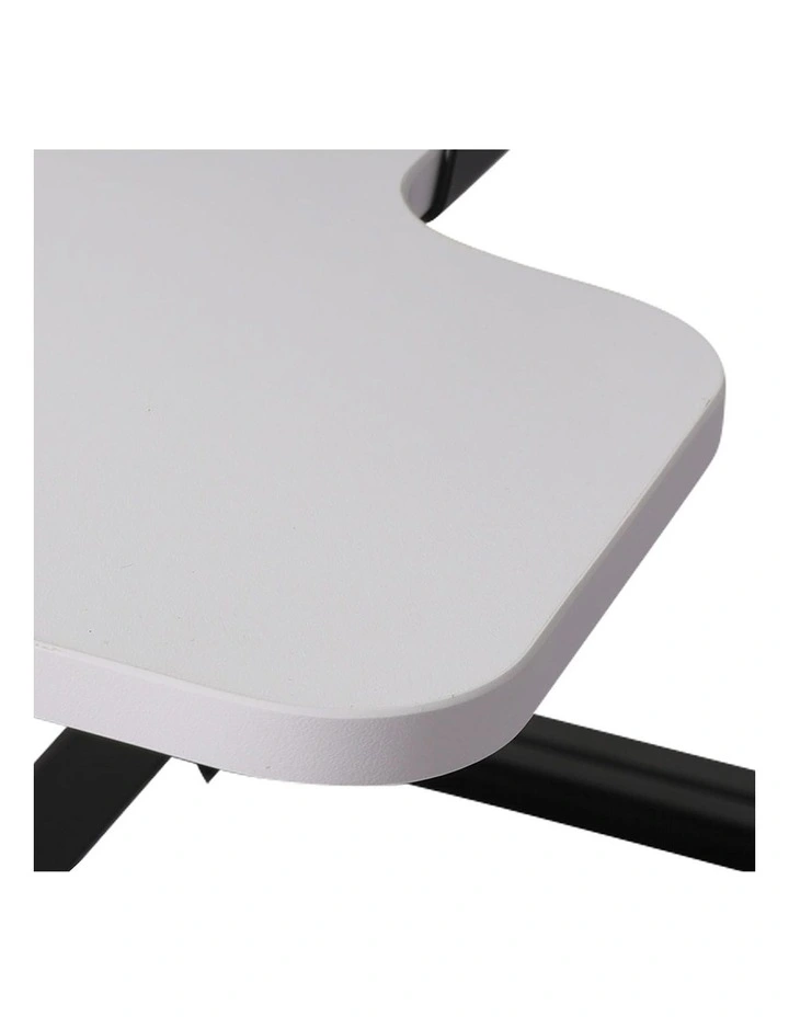 Levede Office Desk Riser in White | MYER