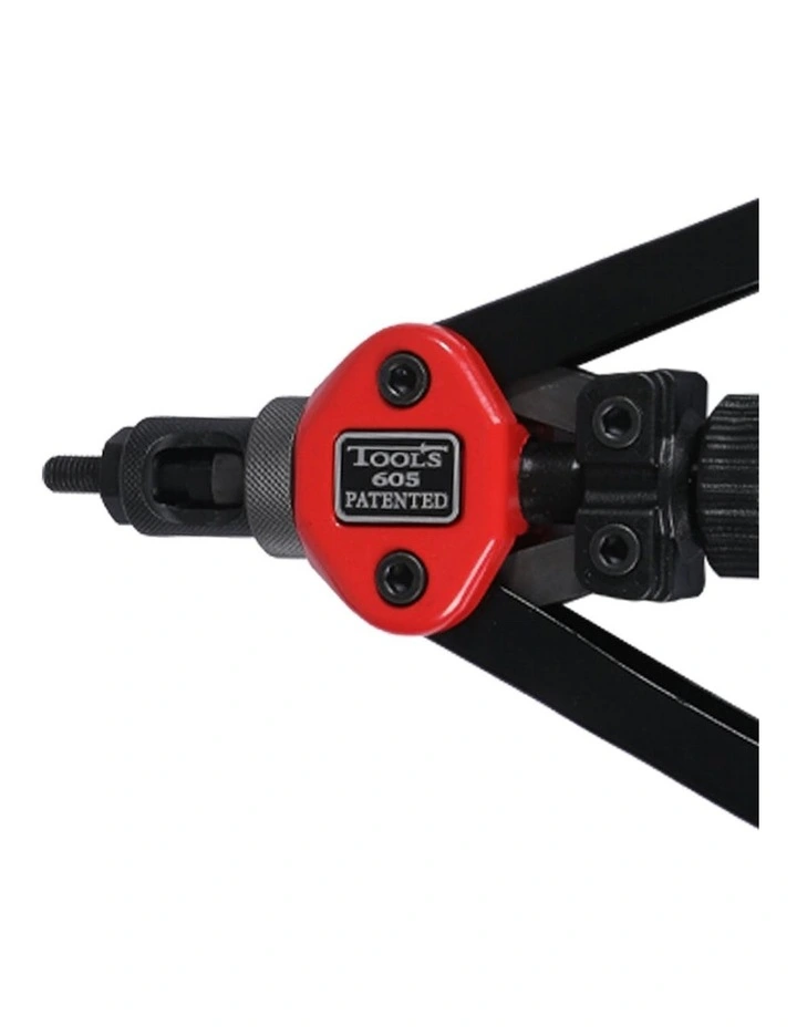 Traderight Rivnut Nutsert Gun Tools 5 Mandrels Kit Thread M3-M12 430 Pieces in Red | MYER