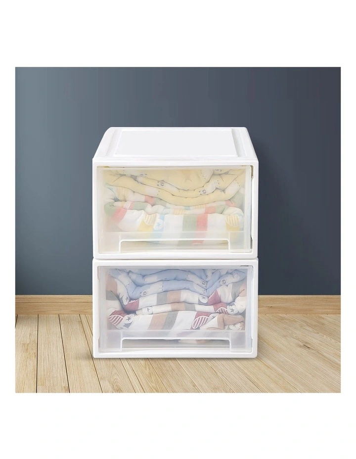 Traderight Storage Drawers Containers Box Large Clothes Organiser 2 ...