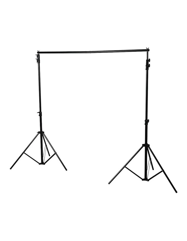 Traderight Pro.Studio Backdrop Stand Kit 2.5x3m in Black | MYER