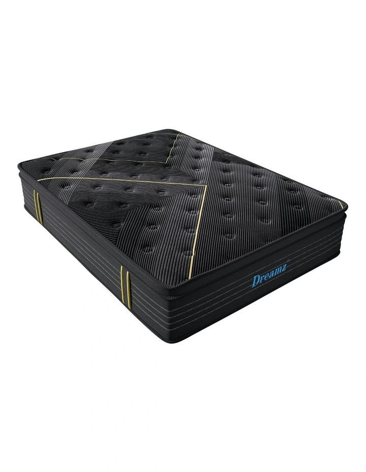 DreamZ Bamboo Euro Top HD Egg Foam King Single Spring Mattress 35cm in ...