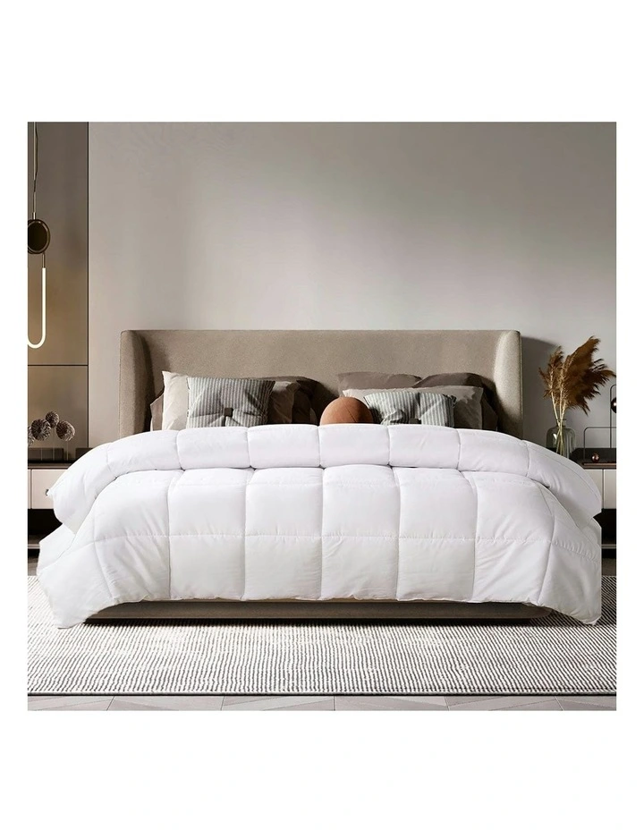 DreamZ Renewable Fiber Microfibre Quilt 400GSM Single in White | MYER