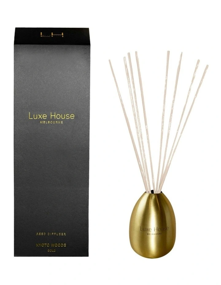 Luxe House Melbourne Kyoto Woods Luxury Reed Diffuser | MYER