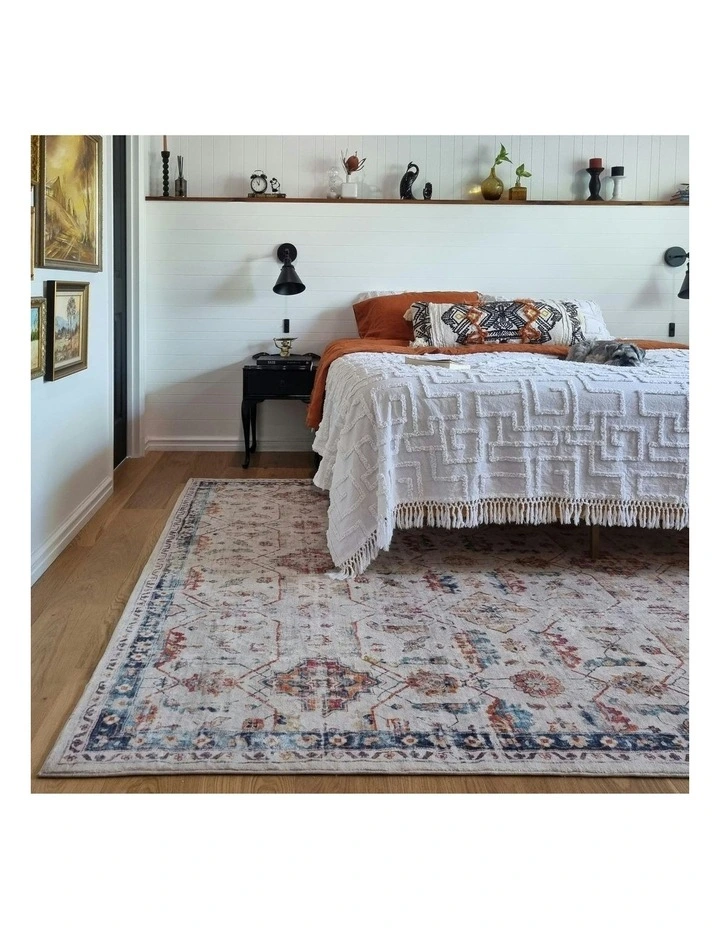 Miss Amara Amanda Distressed Transitional Rug In Multicolour | MYER