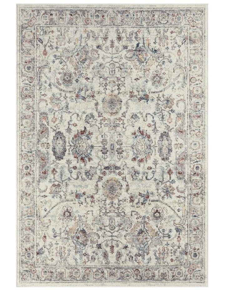 Miss Amara Jinnie Distressed Rug in Multicolour | MYER