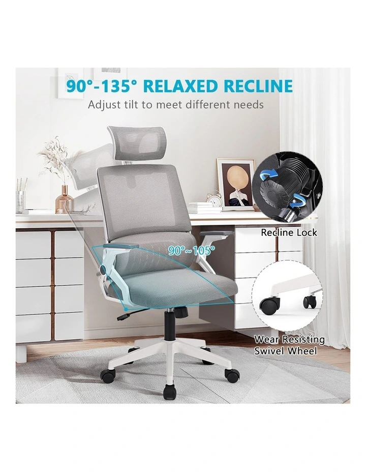 Furb Office Chair in Grey | MYER