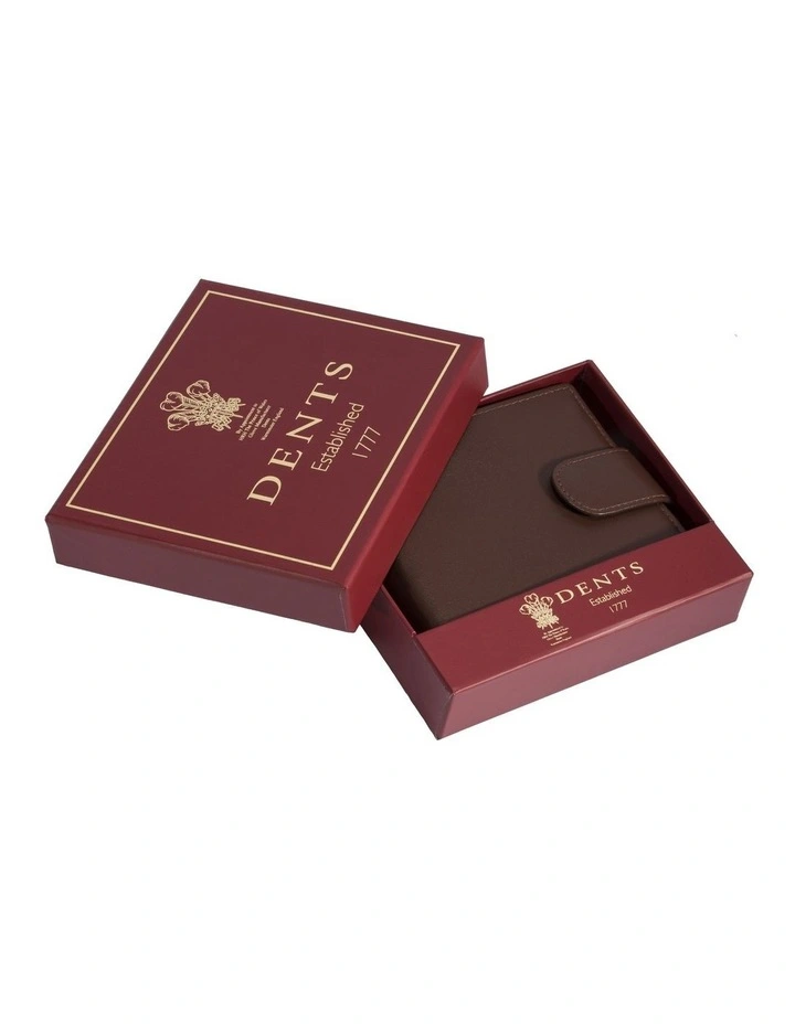 Dents RFID Nappa Leather Billfold Coin Pocket Wallet in English Tan | MYER