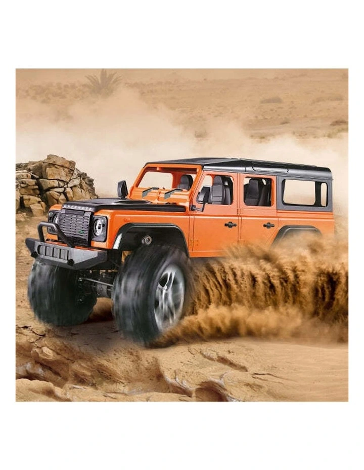 LENOXX Remote Control Land Rover Rock Crawler Toy Car in Orange | MYER