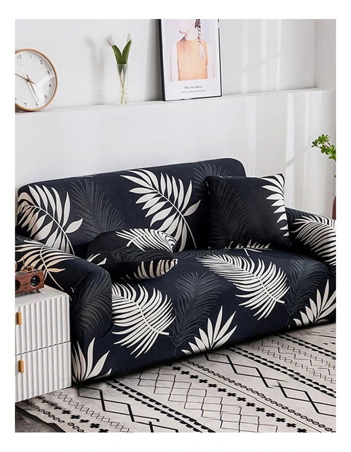 SOGA Leaf Design Sofa Cover Couch Protector 2-Seater in Multi | MYER