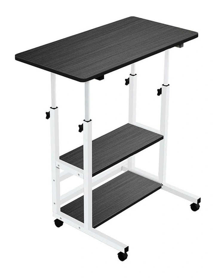 SOGA Movable Bedroom Desk Student Computer Table 40x80cm in Black | MYER