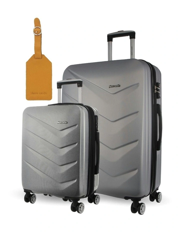 Pierre Cardin Avion Hard Shell Medium and Cabin Bundle 2-Piece Set ...