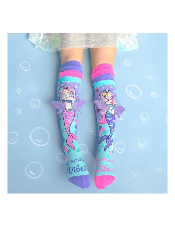 MADMIA Mermaid Vibes Socks in Multi | MYER