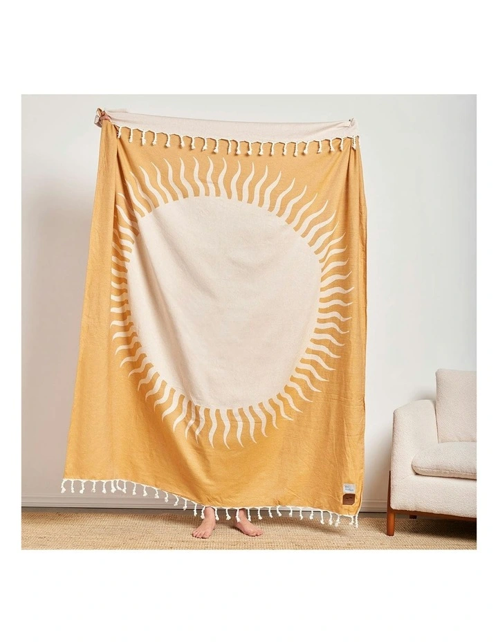 Slowtide Sol Throw Blanket in Henna | MYER