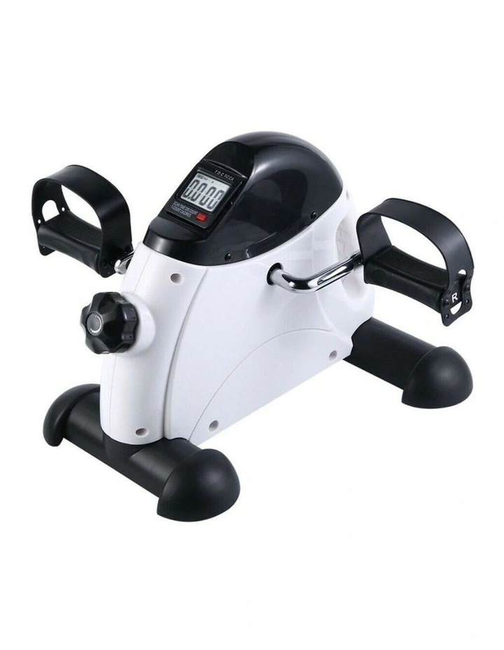Hacienda LCD Monitor Tracking Portable Pedal Exerciser in Black & White ...