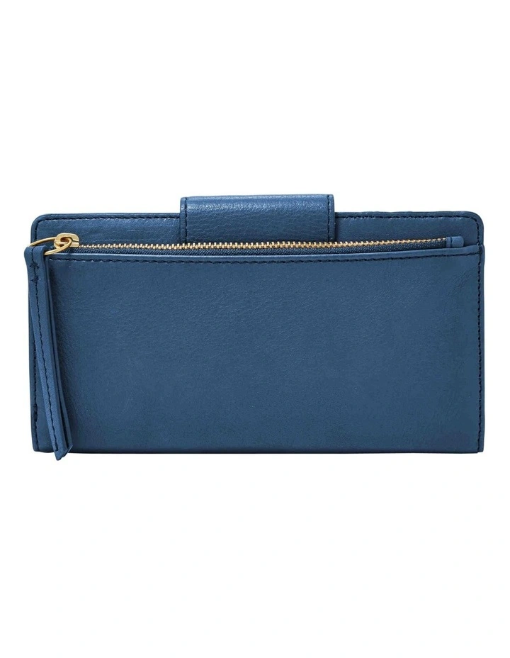 Fossil Emma Wallet in Blue | MYER